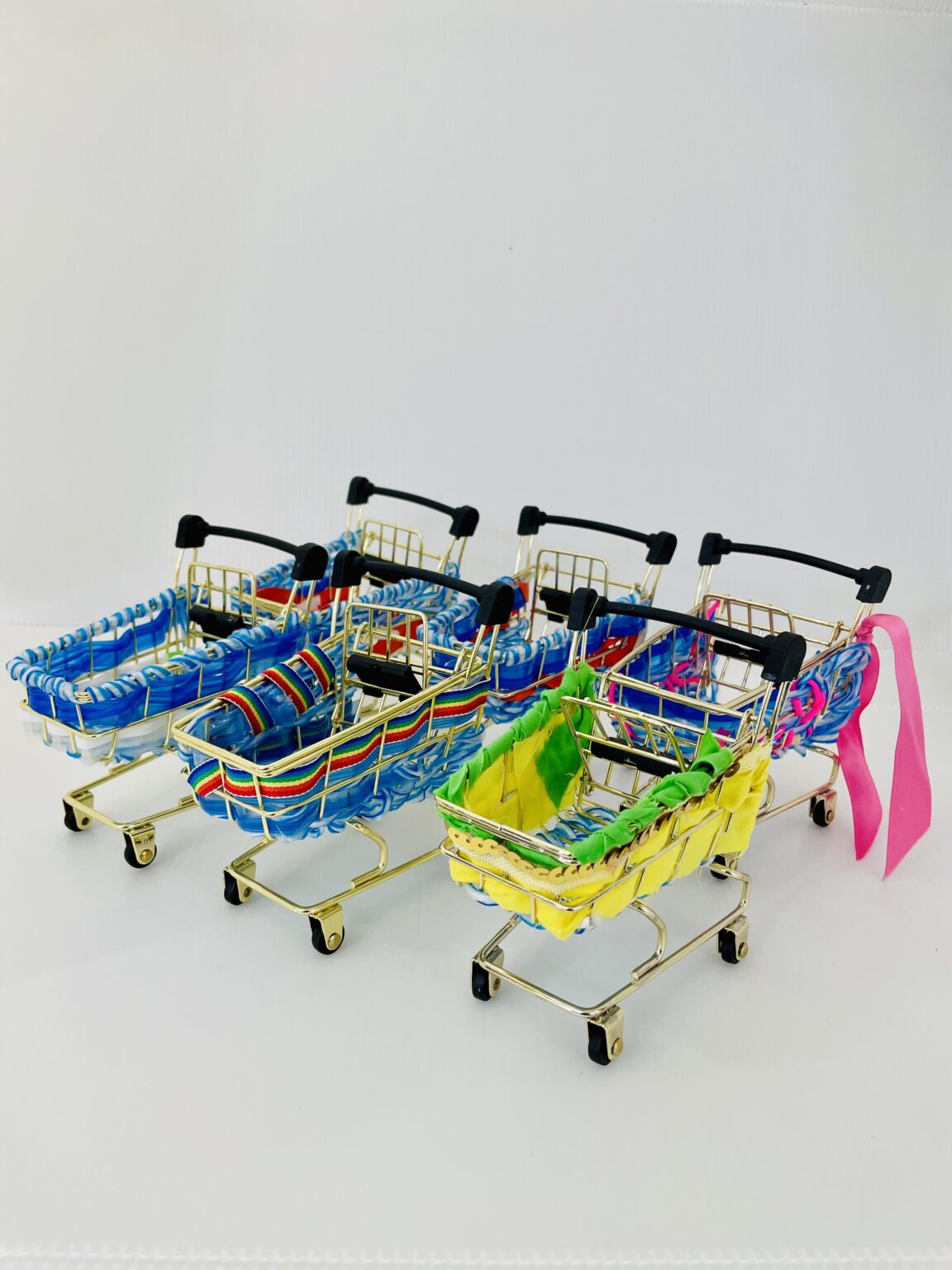 Mini Emotional Baggage Carts @ Affordable Art Show – Theda Sandiford